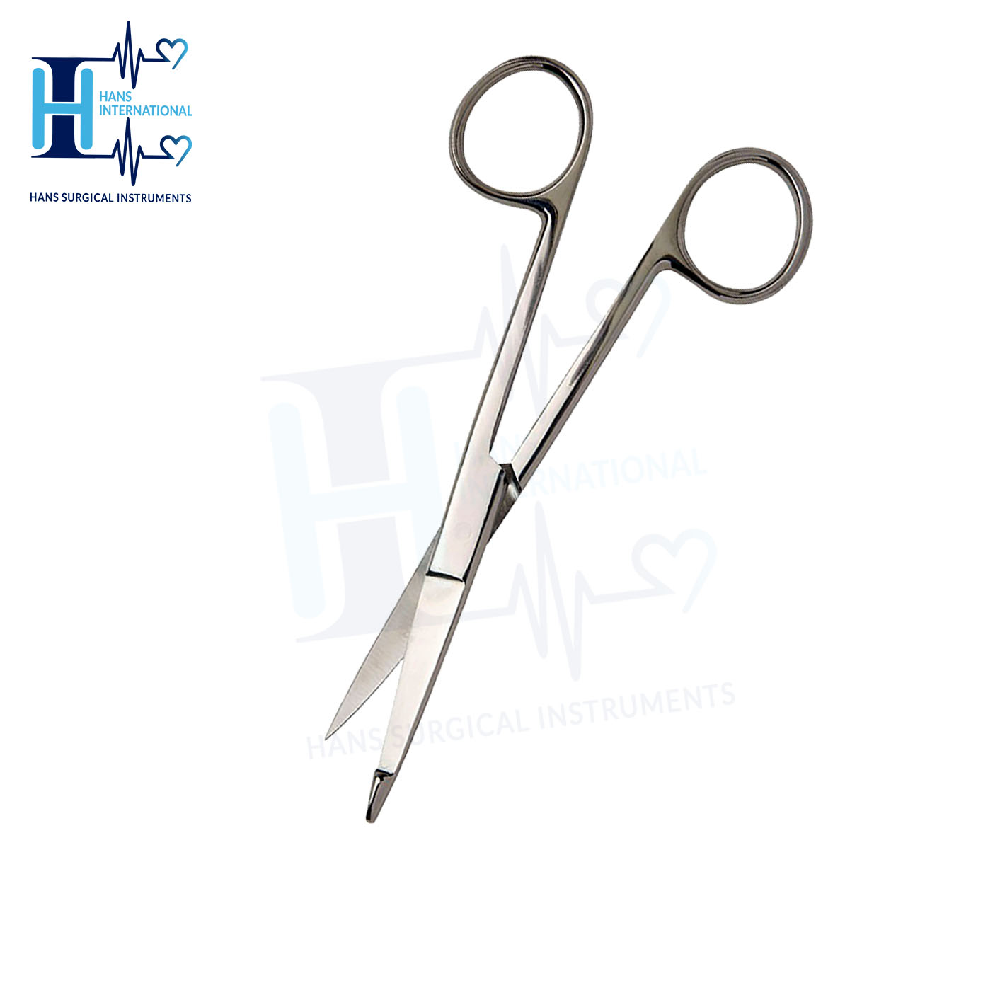 Iris Micro Dissecting Scissors Micro Surgery Instruments - Hans Surgical