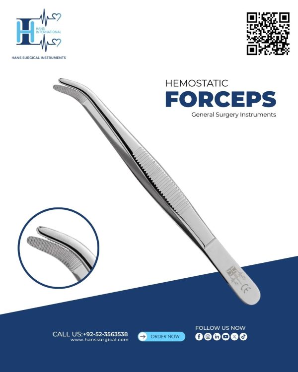 Hemostatic Forceps General Surgery Instruments - Hans Surgical