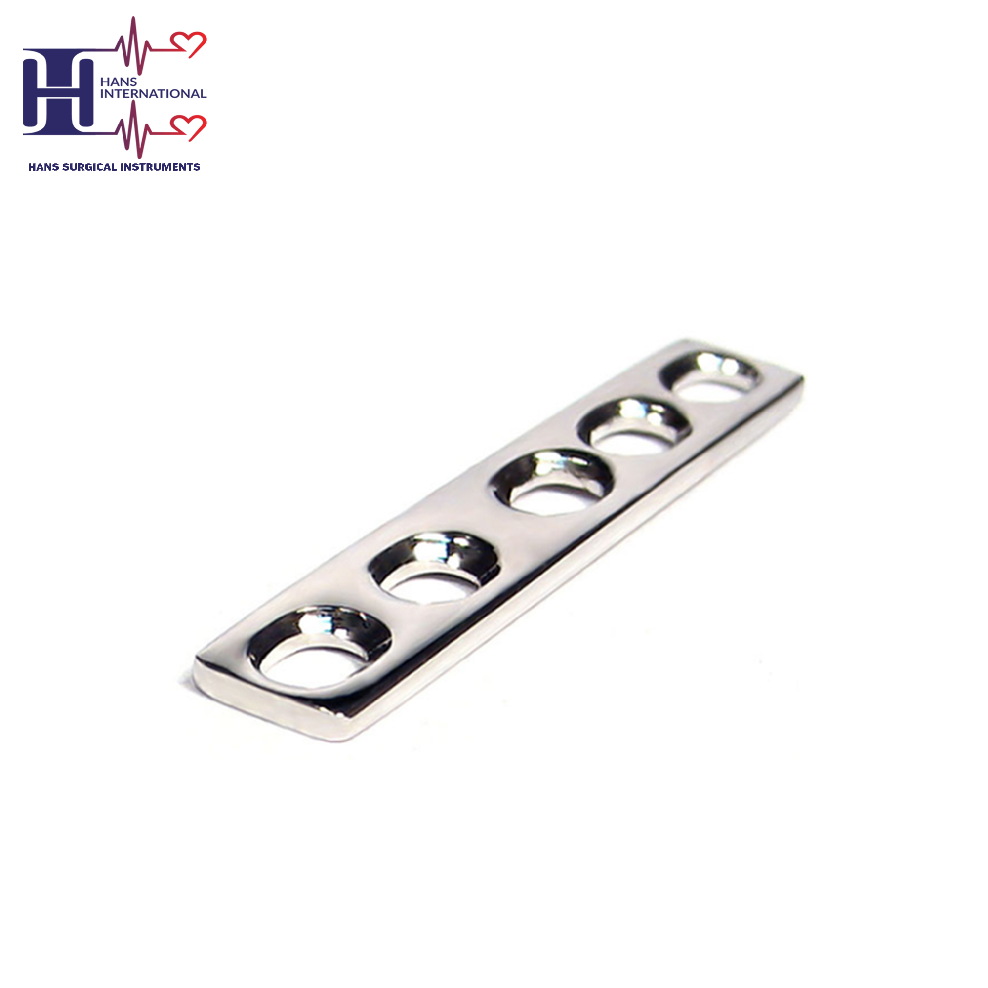 MINI STRAIGHT PLATES veterinary Surgical Instruments - Hans Surgical